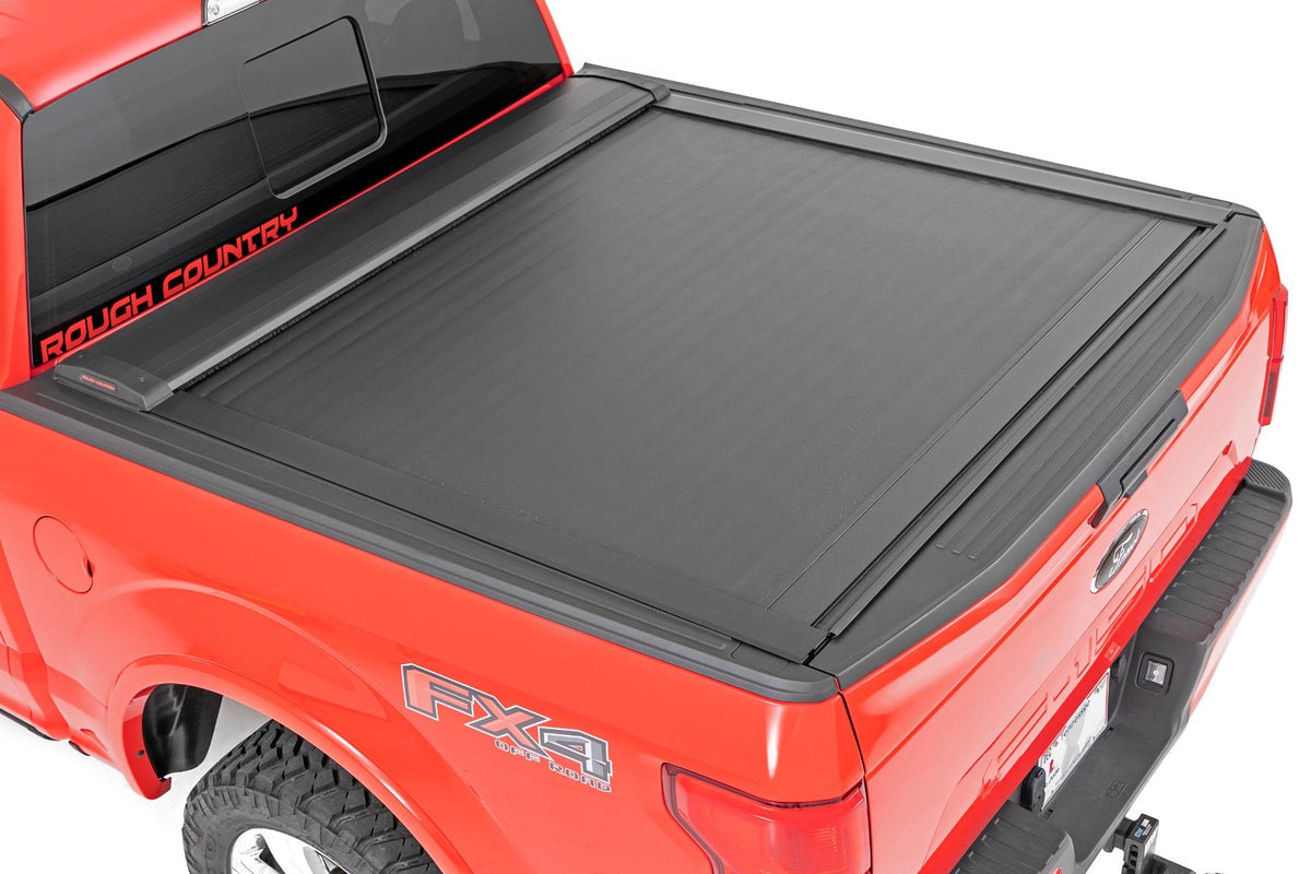 Retractable Bed Cover | 5'7" Bed | Ford F-150 (15-20)/Raptor (17-20 ...